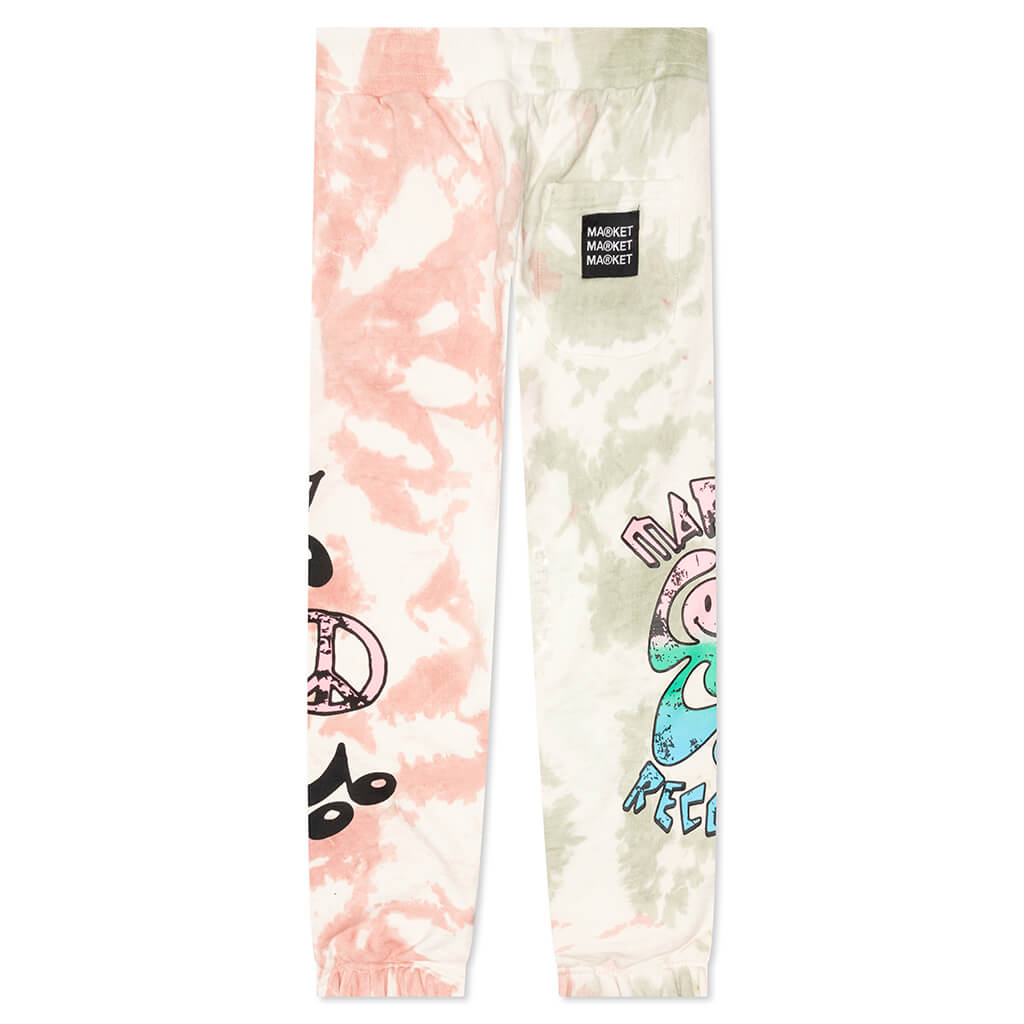Smiley Records Angel Sigh Sweatpants - Sand Tie-Dye – Feature