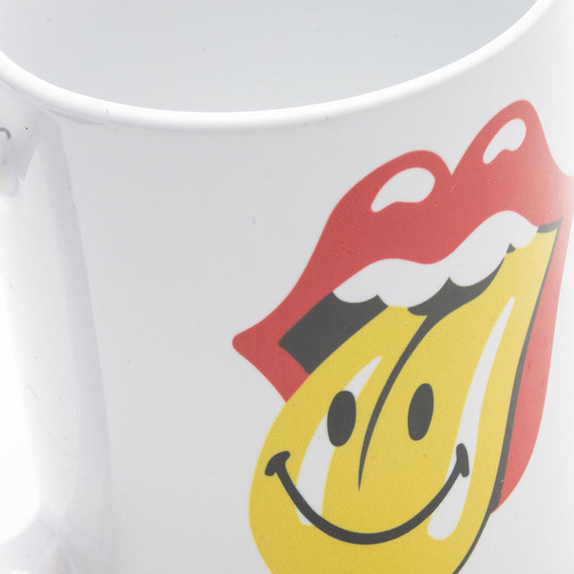 Smiley Rolling Stones Tongue Mug - White – Feature