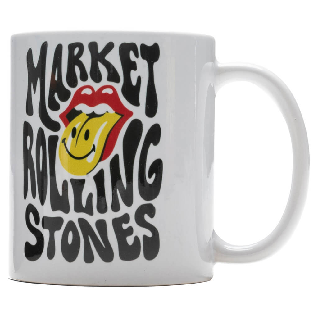 Smiley Rolling Stones Tongue Mug - White – Feature