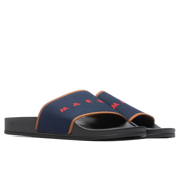 Sandal - Blue Marine/Maroon Red – Feature