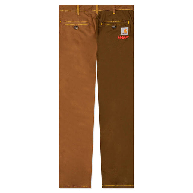 Marni x Carhartt WIP Color-Block Pant - Tobacco – Feature