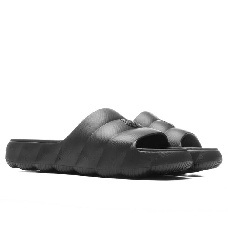 Lilo Slides Shoes - Black/Black – Feature