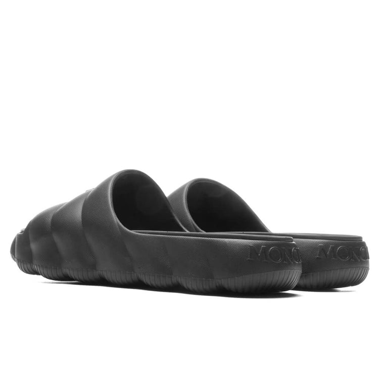 Lilo Slides Shoes - Black/Black – Feature
