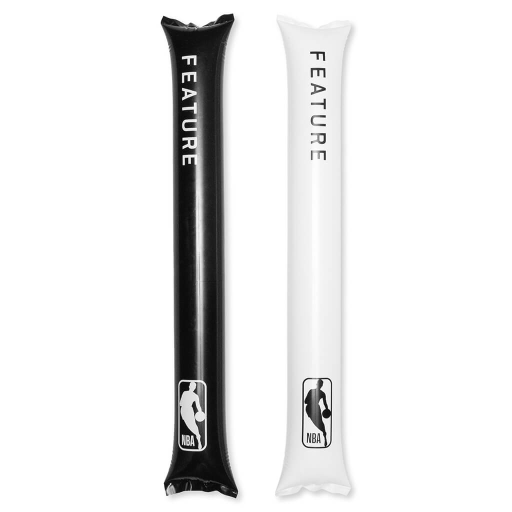 NBA Basic Logo Thunder Sticks - Black/White – Feature