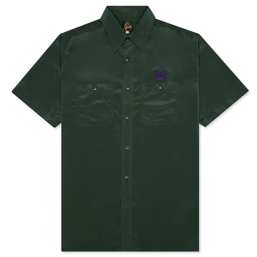 S/S Work Shirt - Green – Feature