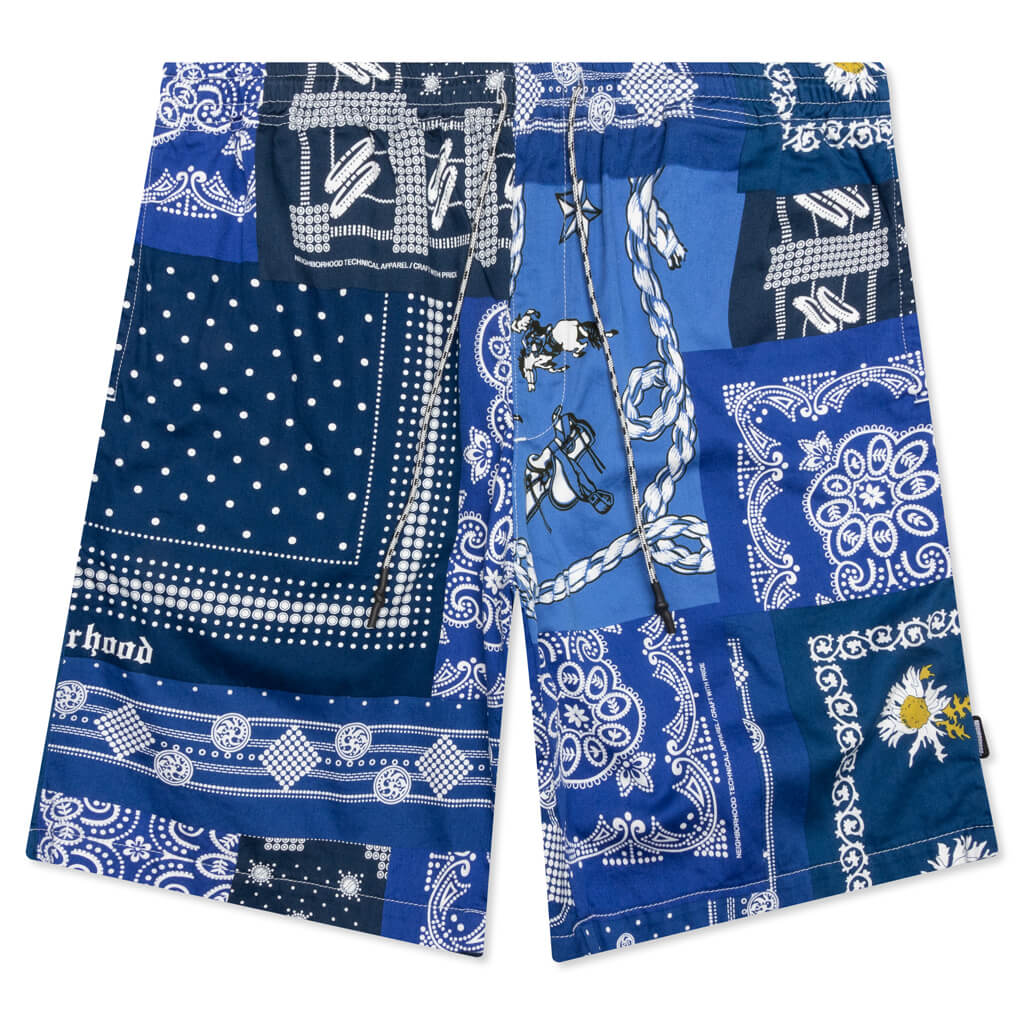 Bandana Shorts - Navy – Feature