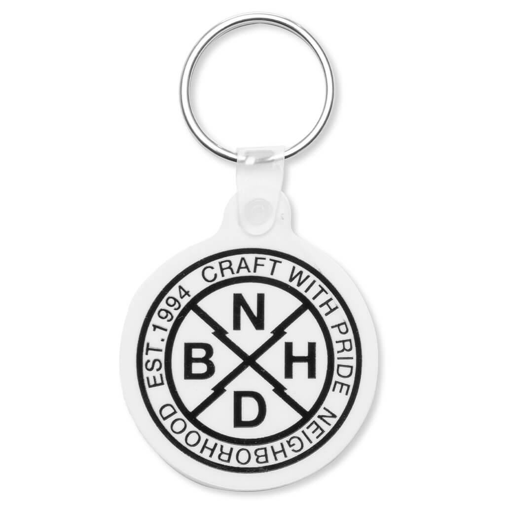 Rounded . Key Holder - White – Feature