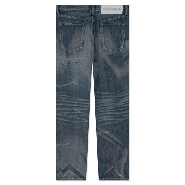 Savage Denim DP Basic Pants - Indigo – Feature