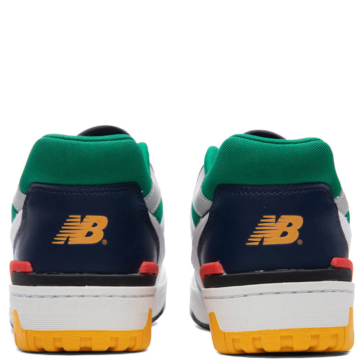 New Balance 550 Sneaker - White/Multicolor | Feature