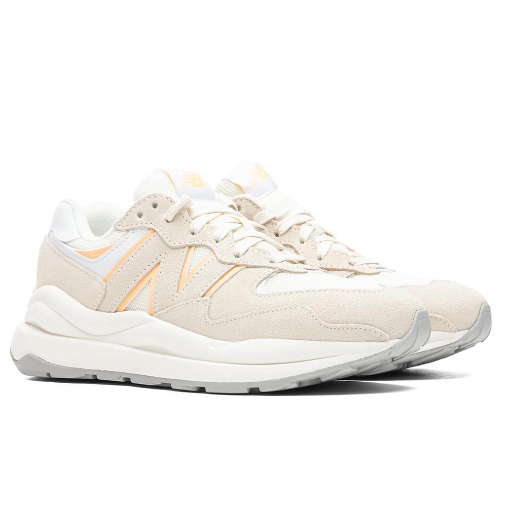 Women's 57/40 - Angora/Light Mango – Feature