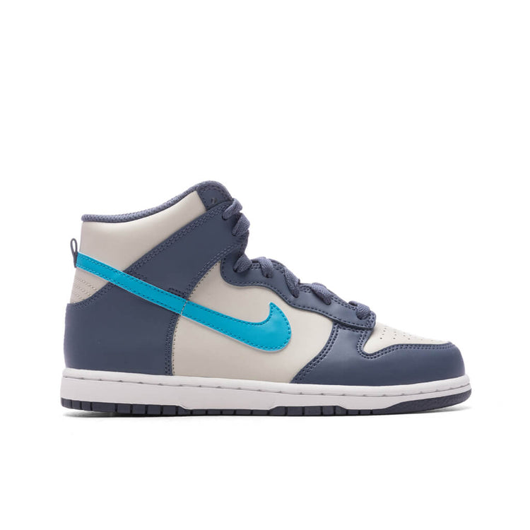 Dunk High (PS) - Light Bone/Blue Lightning/Diffused Blue – Feature