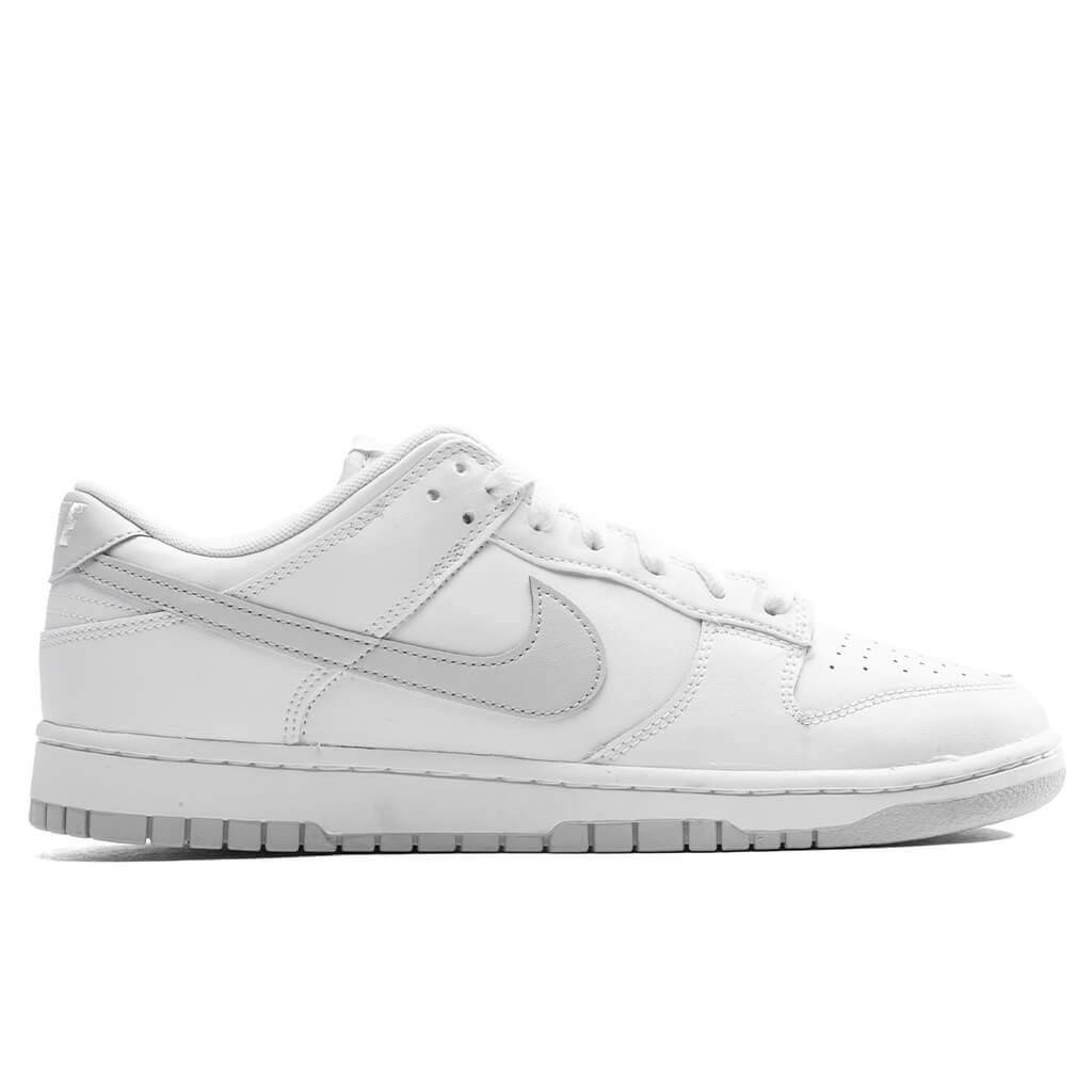 Dunk Low Retro - White/Pure Platinum-White – Feature