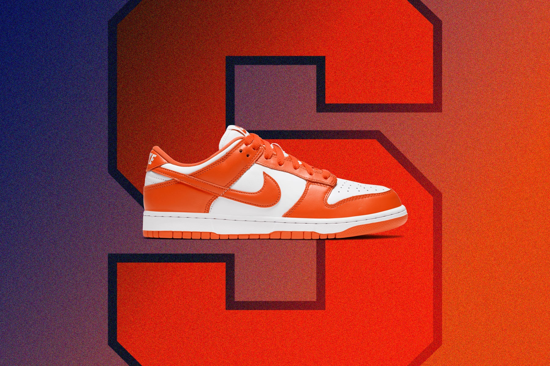 Dunk Low SP Syracuse - White/Orange Blaze – Feature