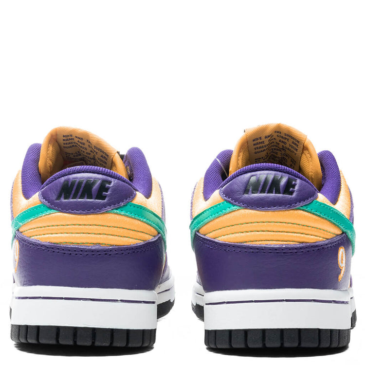 Dunk Low x Lisa Leslie Women's - Court Purple/Clear Emerald – Feature