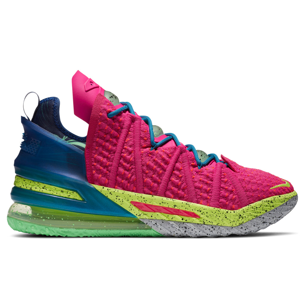 Lebron XVIII - Pink Prime/Multi – Feature
