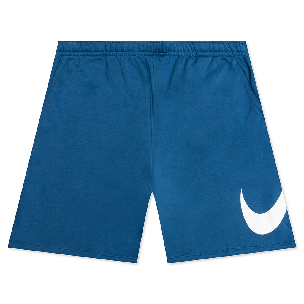 Sportswear Club Graphic Shorts - Dark Marina Blue – Feature