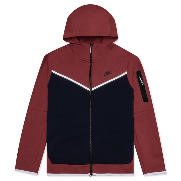 Sportswear Tech Fleece Full-Zip Hoodie - Cedar/Obsidian/Black – Feature