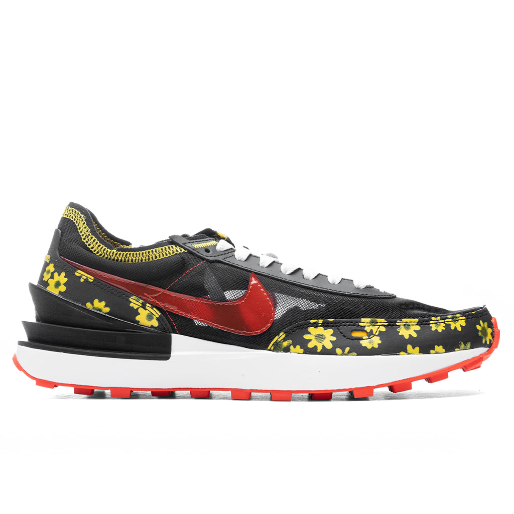 Waffle One - Black/Vivid Sulfur/White – Feature