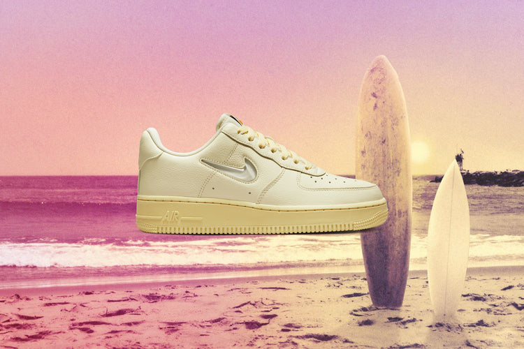 Women's Air Force 1 '07 LX - Coconut Milk/Light Bone/Lemon Wash – Feature