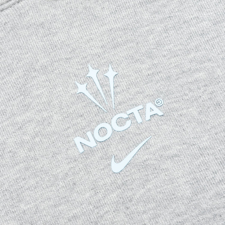 Nike x Nocta Basketball Hoodie - Dark Grey Heather/Cobalt Tint – Feature
