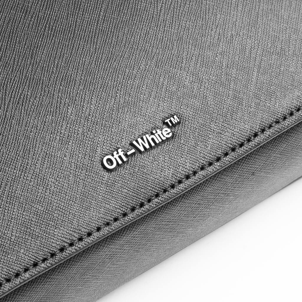 Binder Diag Saff Clutch - Black/White – Feature
