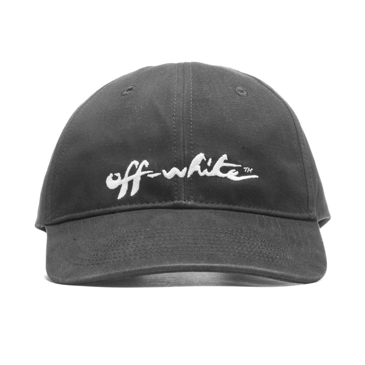 Handpaint Script Baseball Cap - Black/White – Feature