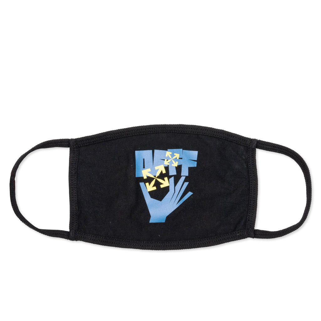 Hands Arrows Mask - Black/Light Blue – Feature