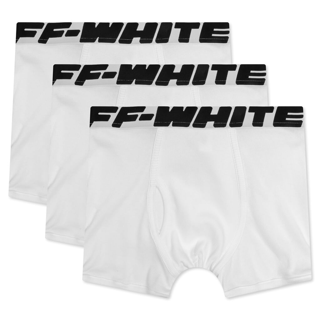 Industrial Tripack Boxer - White/Black – Feature
