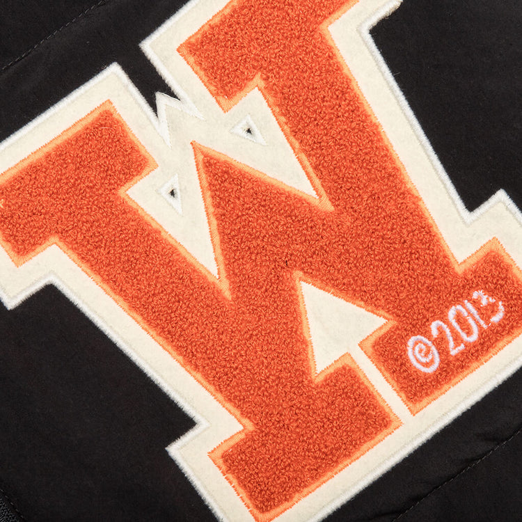 OW Patch Puffer - Black/Orange – Feature