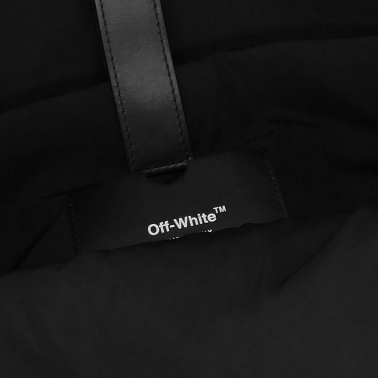 Quote Nylon Backpack - Black/White – Feature