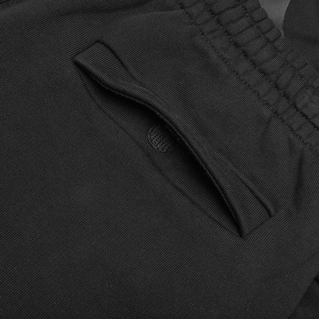 Diagonal Tab Shorten Sweatpant - Black/Black – Feature