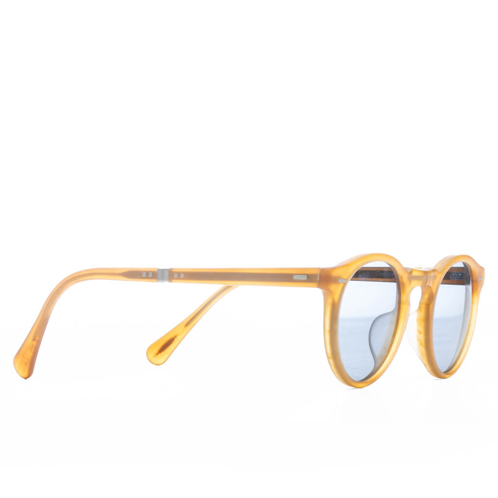 Gregory Peck - Semi Matte Amber Tortoise/Cobalto – Feature