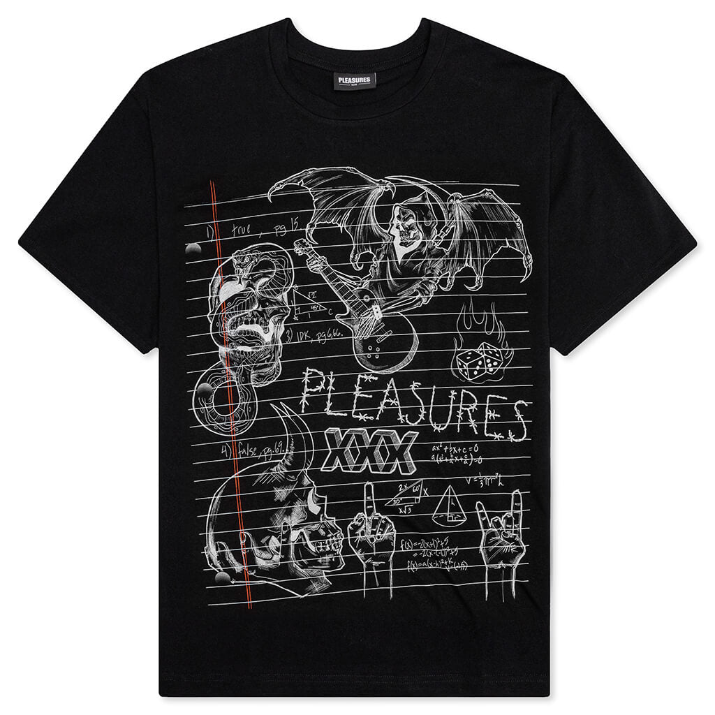 Homework T-Shirt - Black – Feature