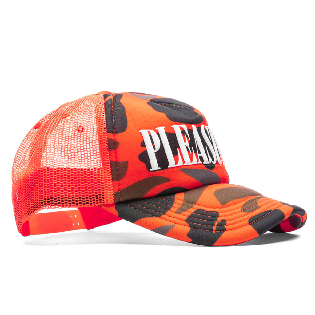 Lithium Trucker Cap - Hunter Camo – Feature