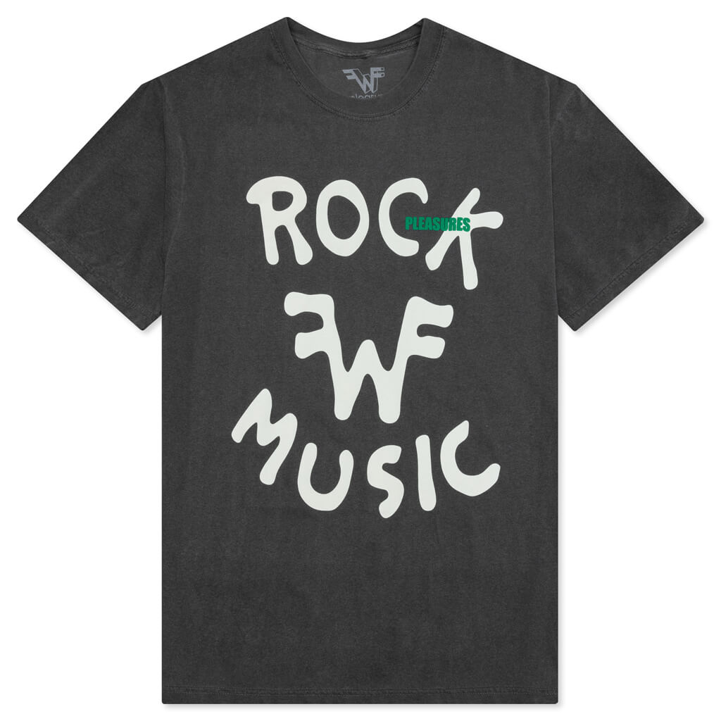 Rock Washed T-Shirt - Black – Feature