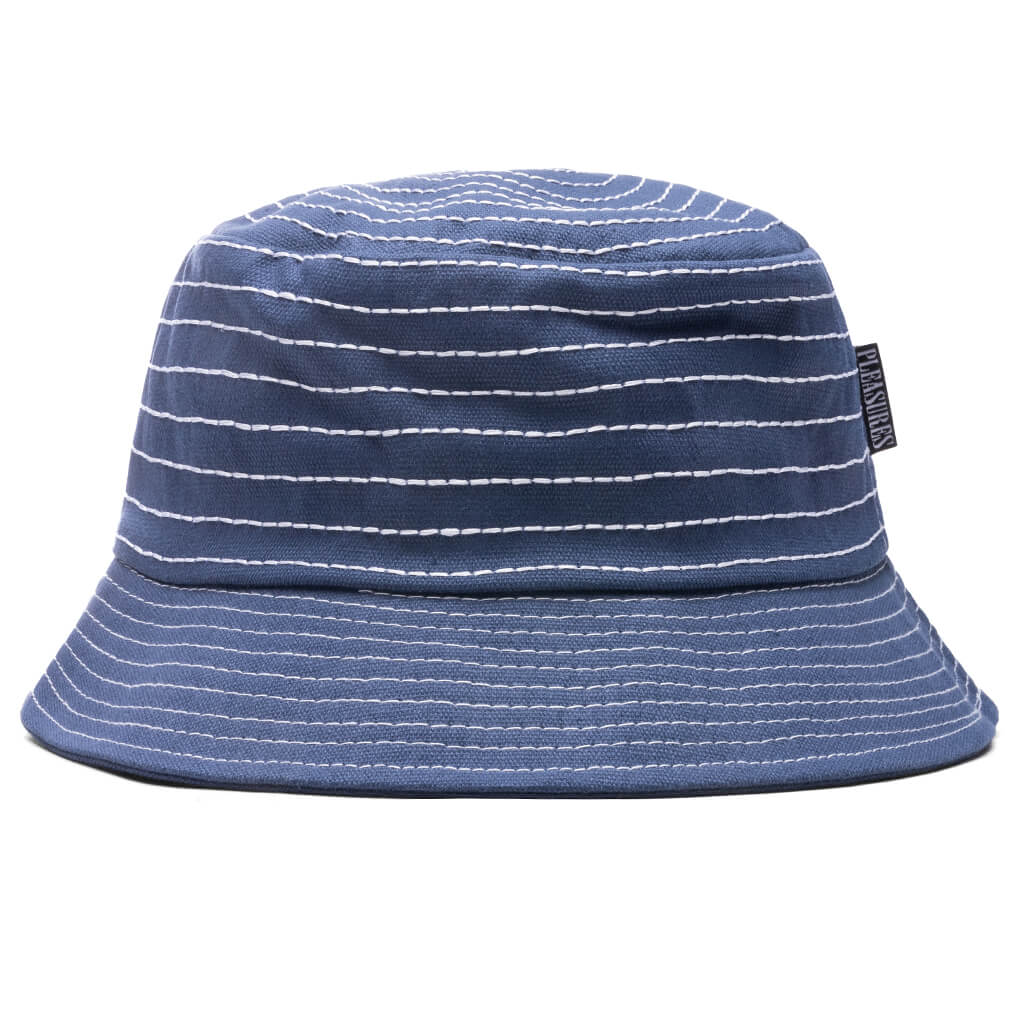 Stitches Bucket Hat - Blue – Feature