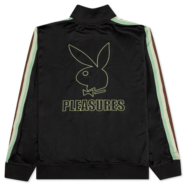 PLEASURES x Playboy Wicked Track Jacket - Black – Feature