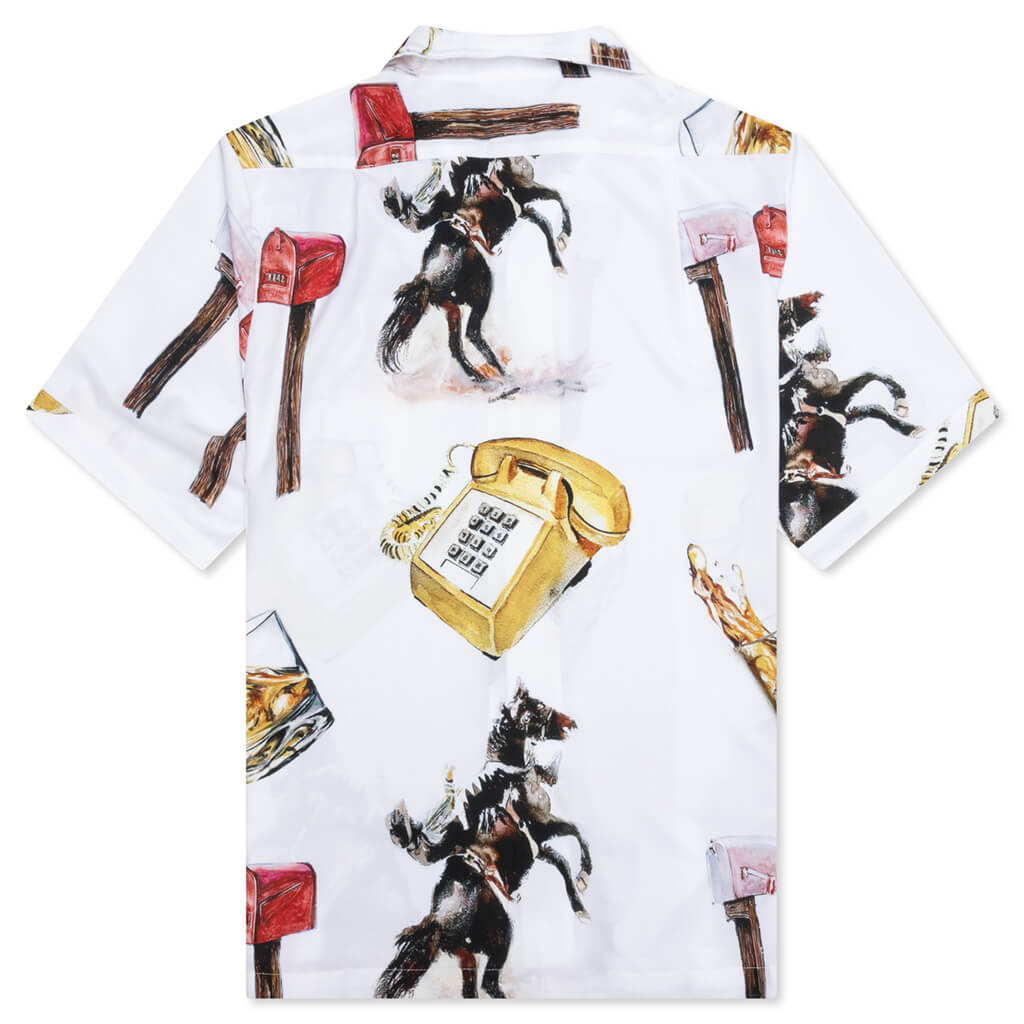 Painting Button Up Shirt - Multi – Feature