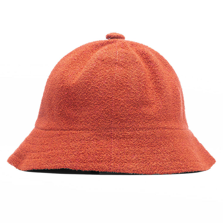 Bouclè Bucket Hat - Brick Red – Feature