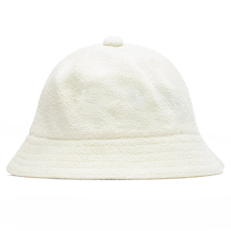 Bouclè Bucket Hat - Off White – Feature