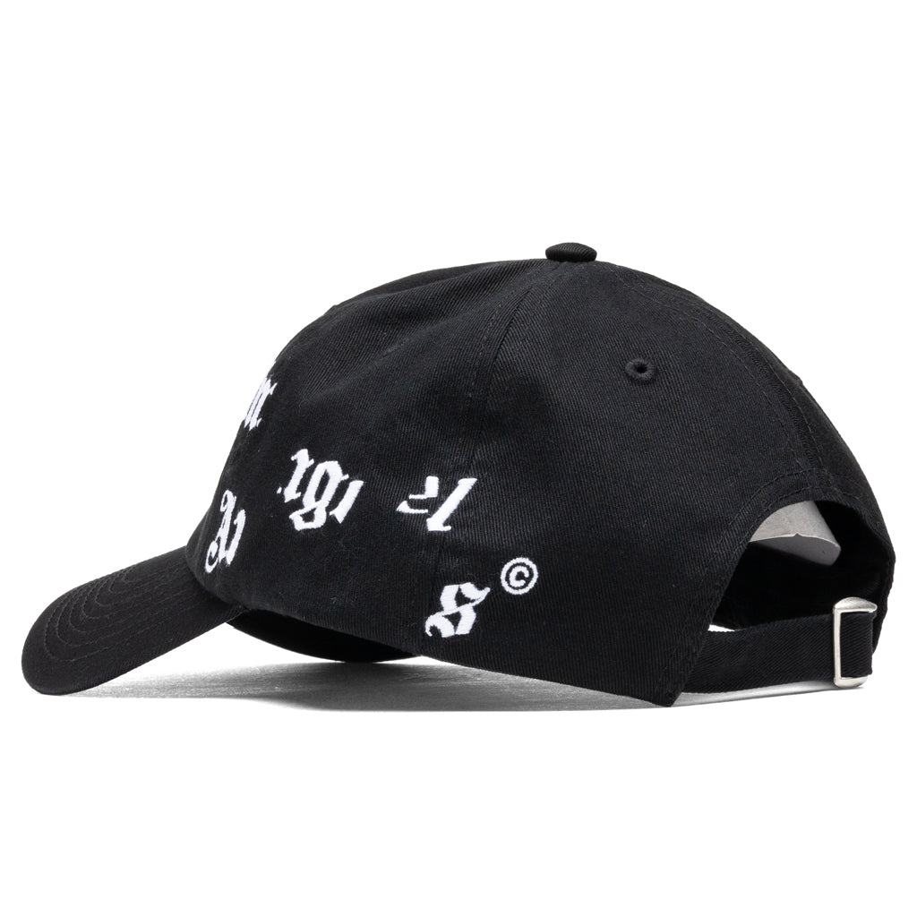 Broken Logo Cap - Black/White – Feature