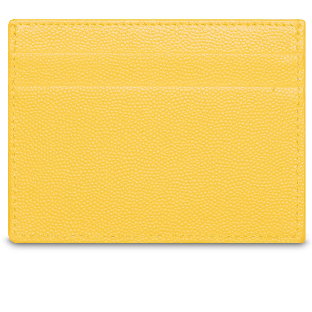 Card Holder Caviar - Yellow/White – Feature