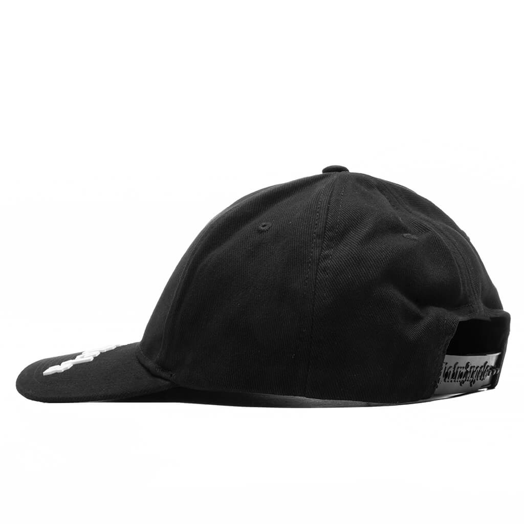 Curved Logo Cap - Black/White – Feature