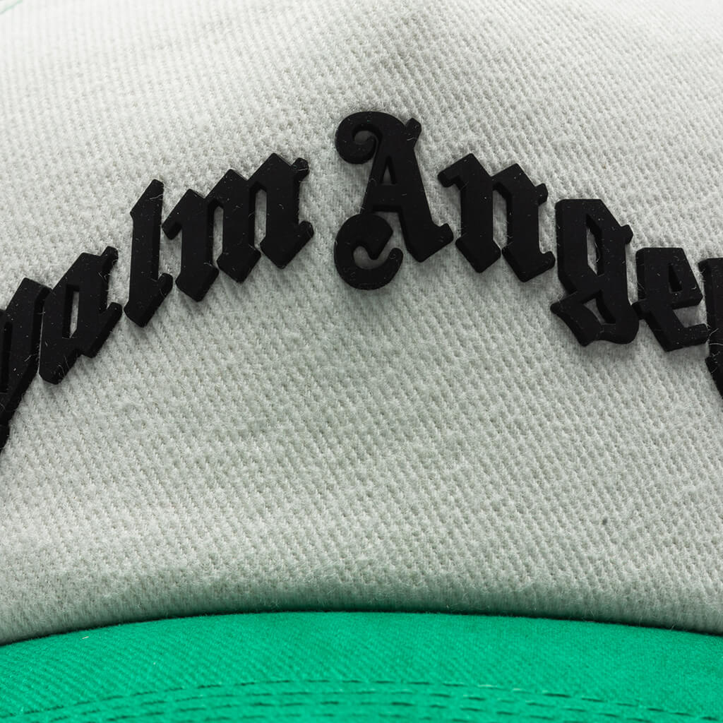 Curved Logo Mesh Cap - Green/Black – Feature