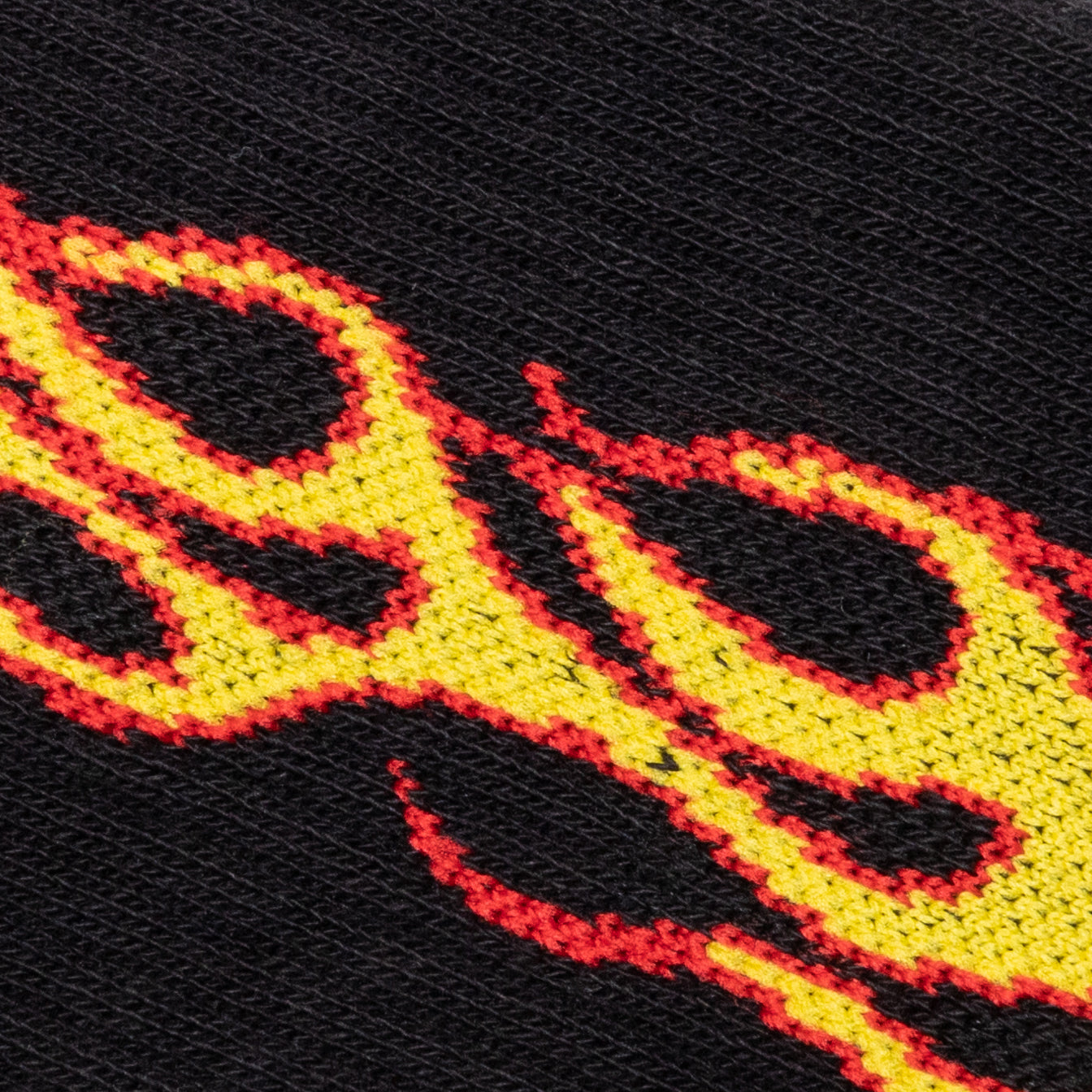 Flame Socks - Black/Orange – Feature