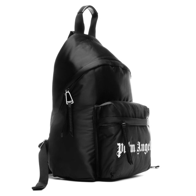 Nylon Backpack - Black/White – Feature