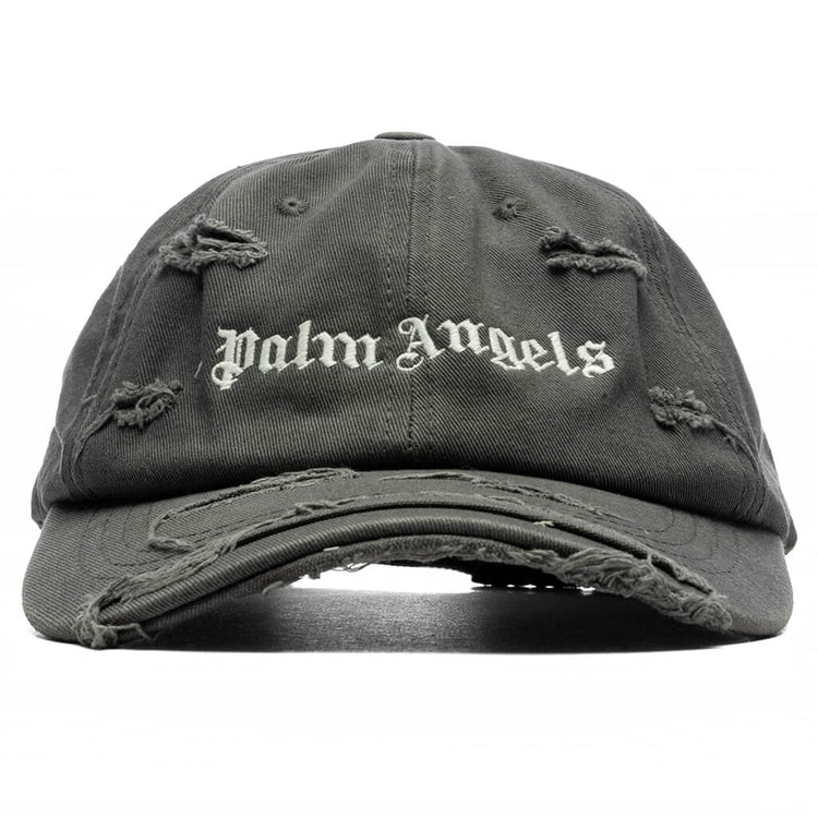 Ripped Logo Cap - Dark Grey – Feature