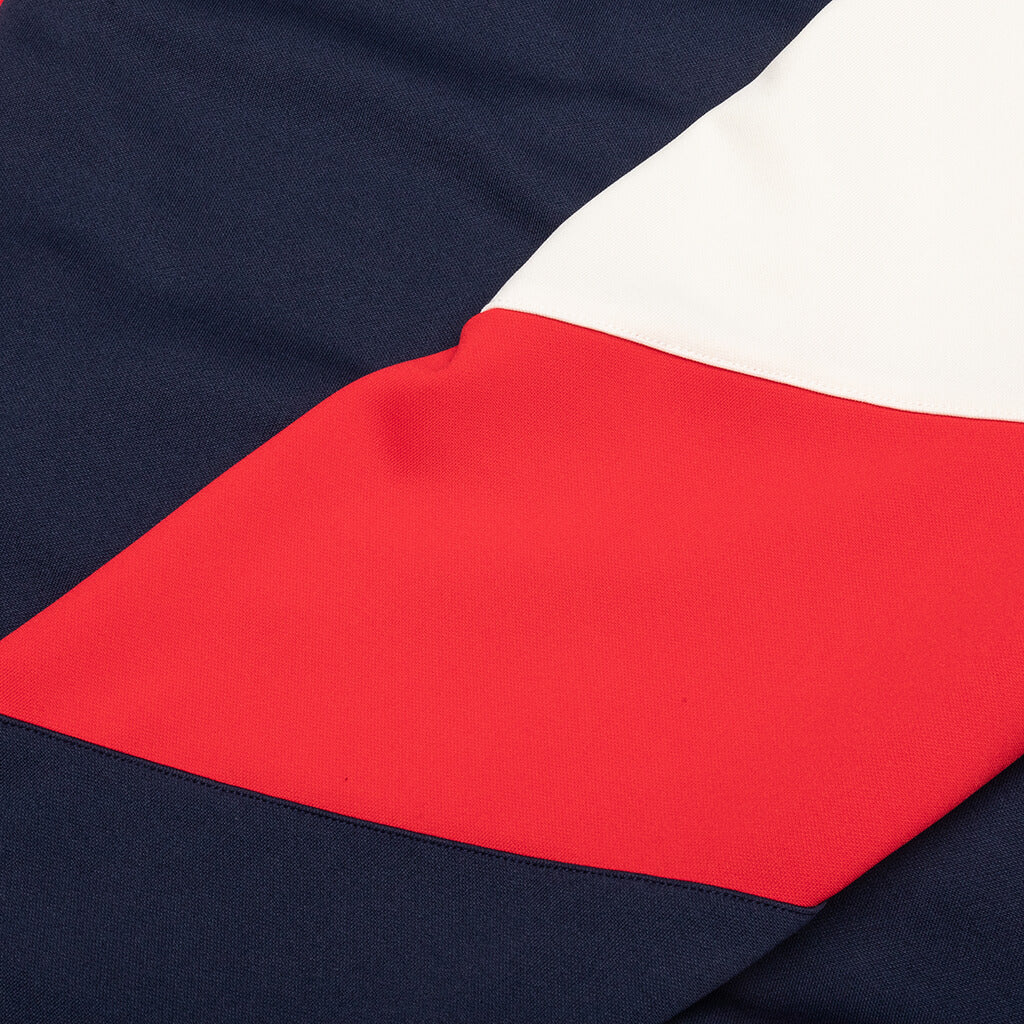 V Colorblock Track Jacket - Navy Blue – Feature