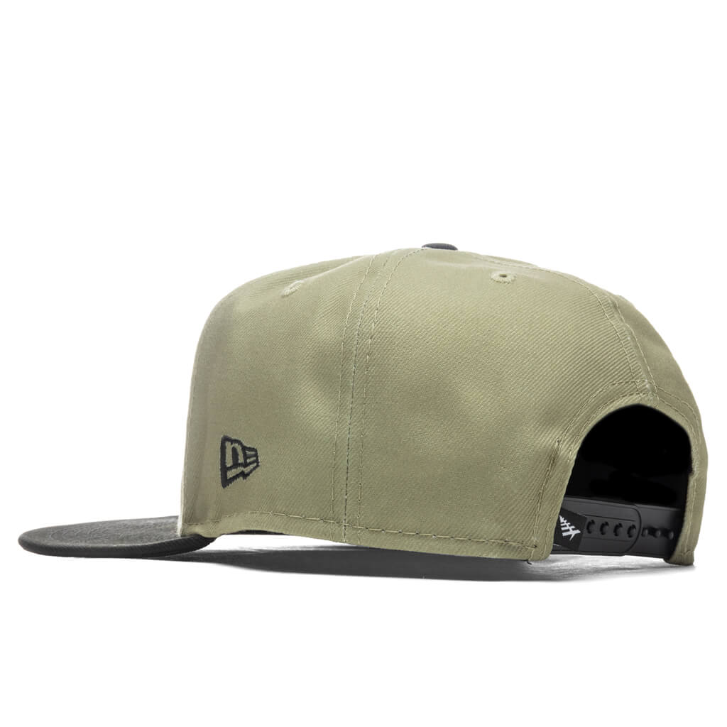 First Class Color Block Old School Snapback - Cedar – Feature