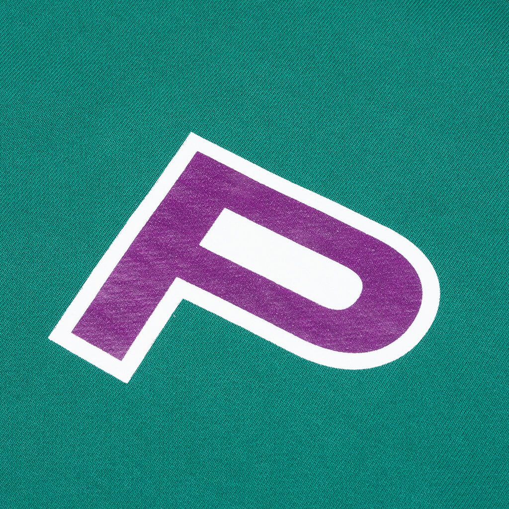 Block "P" 5 Hoodie - Dark Green – Feature